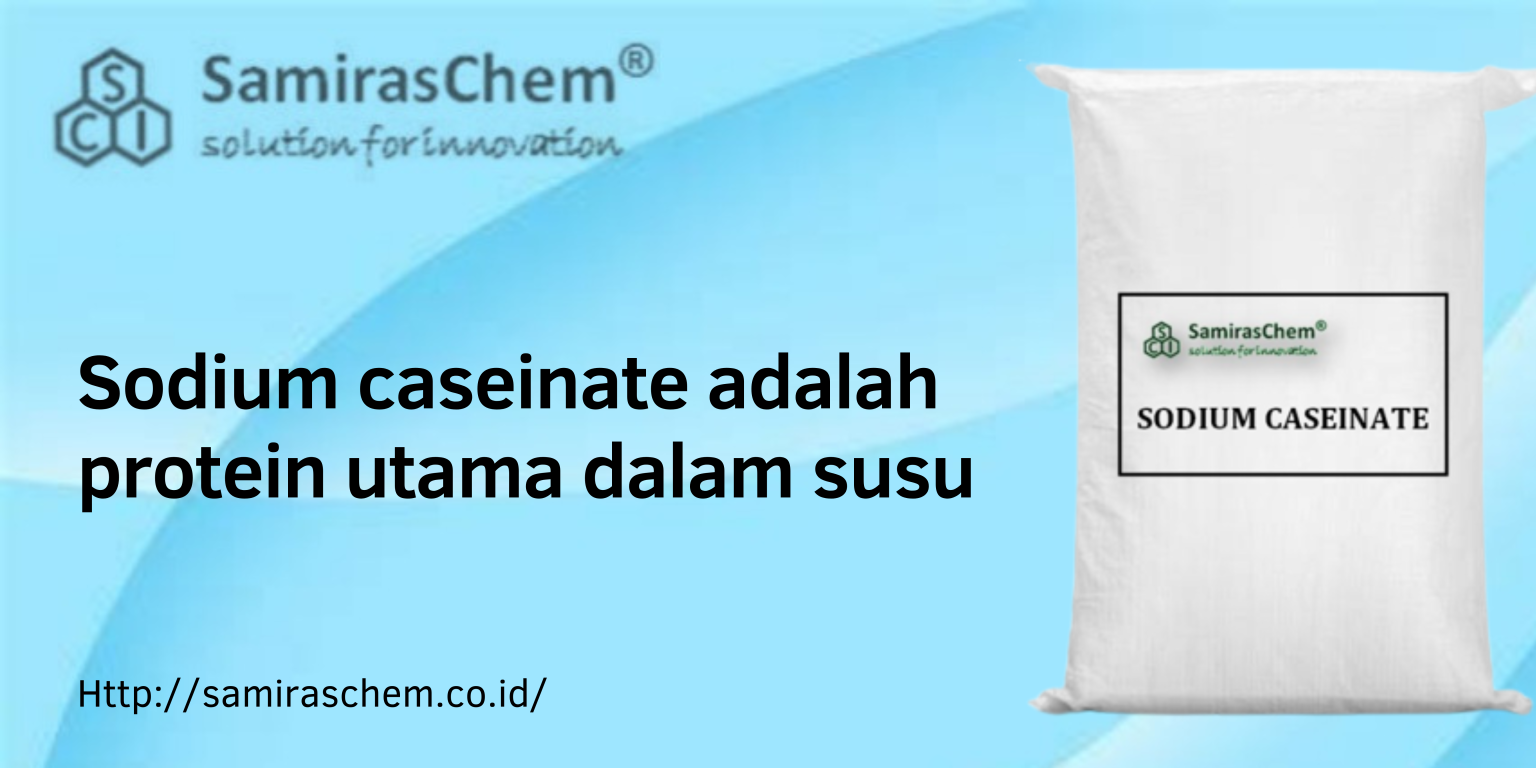 Sodium caseinate adalah senyawa yang asalnya dari kasein