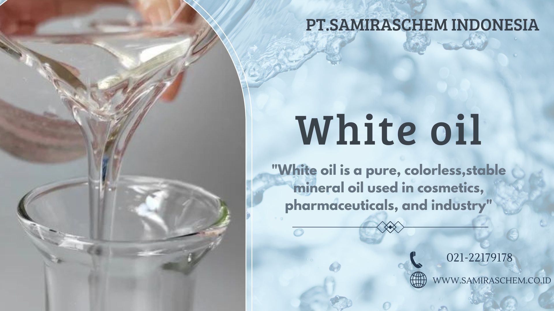 Sifat kimia White Oil - Sifat Kimia White oil